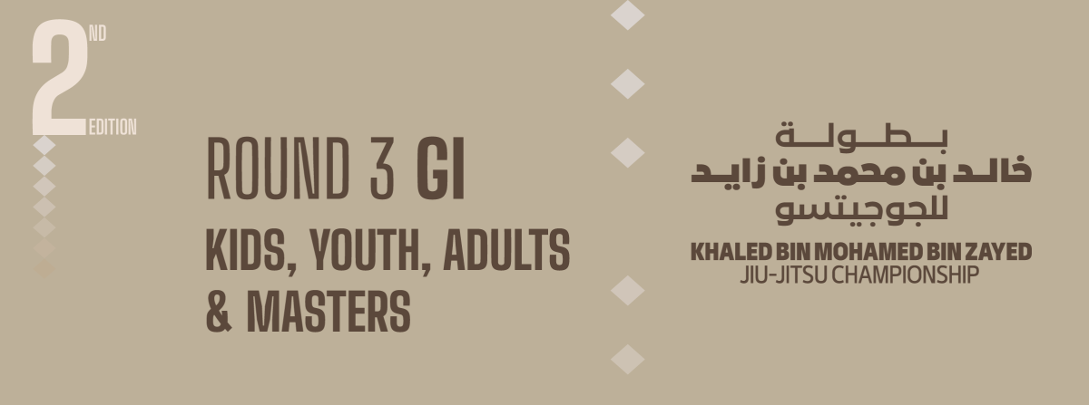 Khaled bin Mohamed bin Zayed Jiu-Jitsu Championship - Round 3 Gi Kids ...